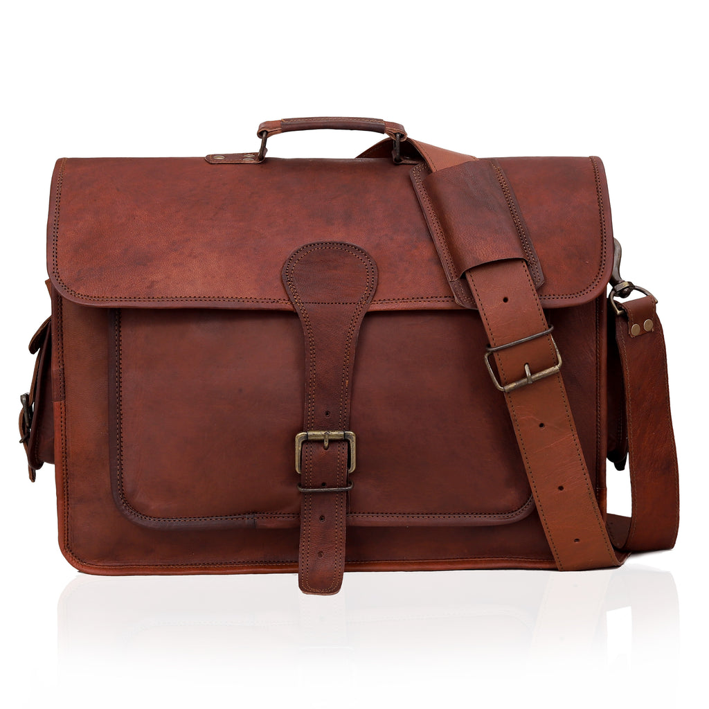 JOSH LEATHER MESSENGER BAG – denverleathercraft