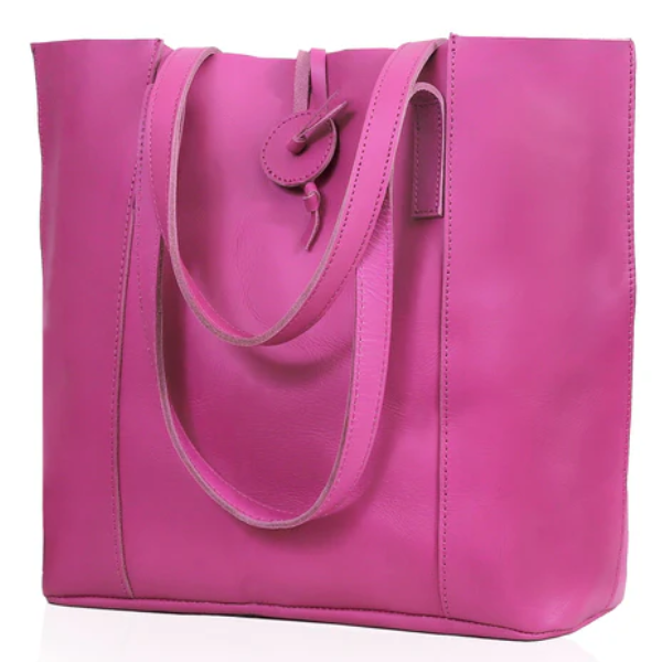 SEINNA LEATHER TOTE BAG